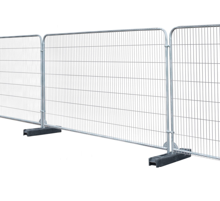 Round-Top Temporary Heras Fence Set – tradefence