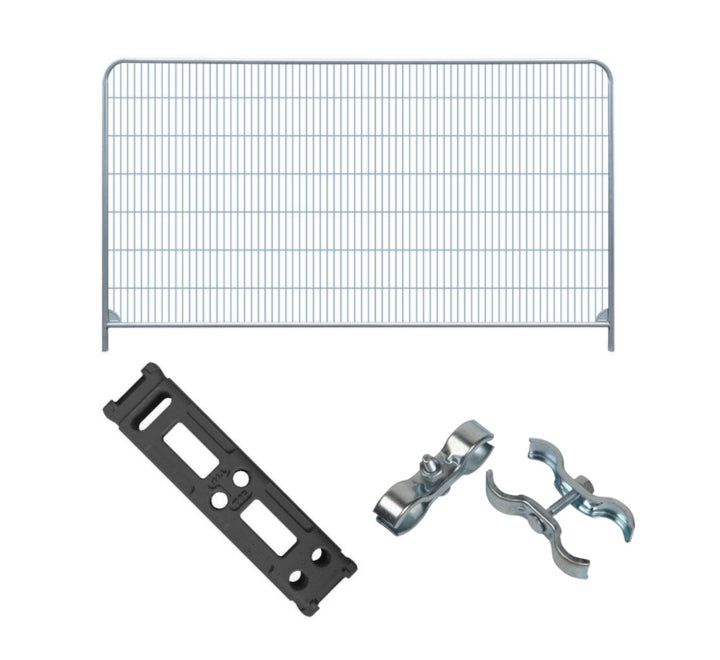 Round-Top Temporary Heras Fence Set – tradefence