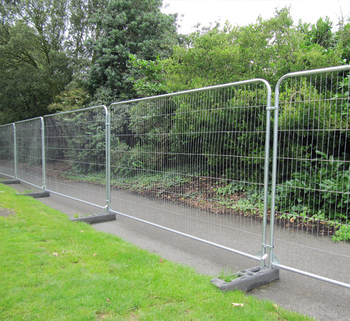 Round-Top Temporary Heras Fence Set – tradefence