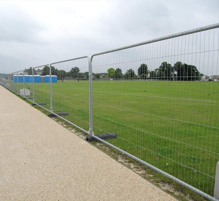 Round-Top Temporary Heras Fence Set – tradefence